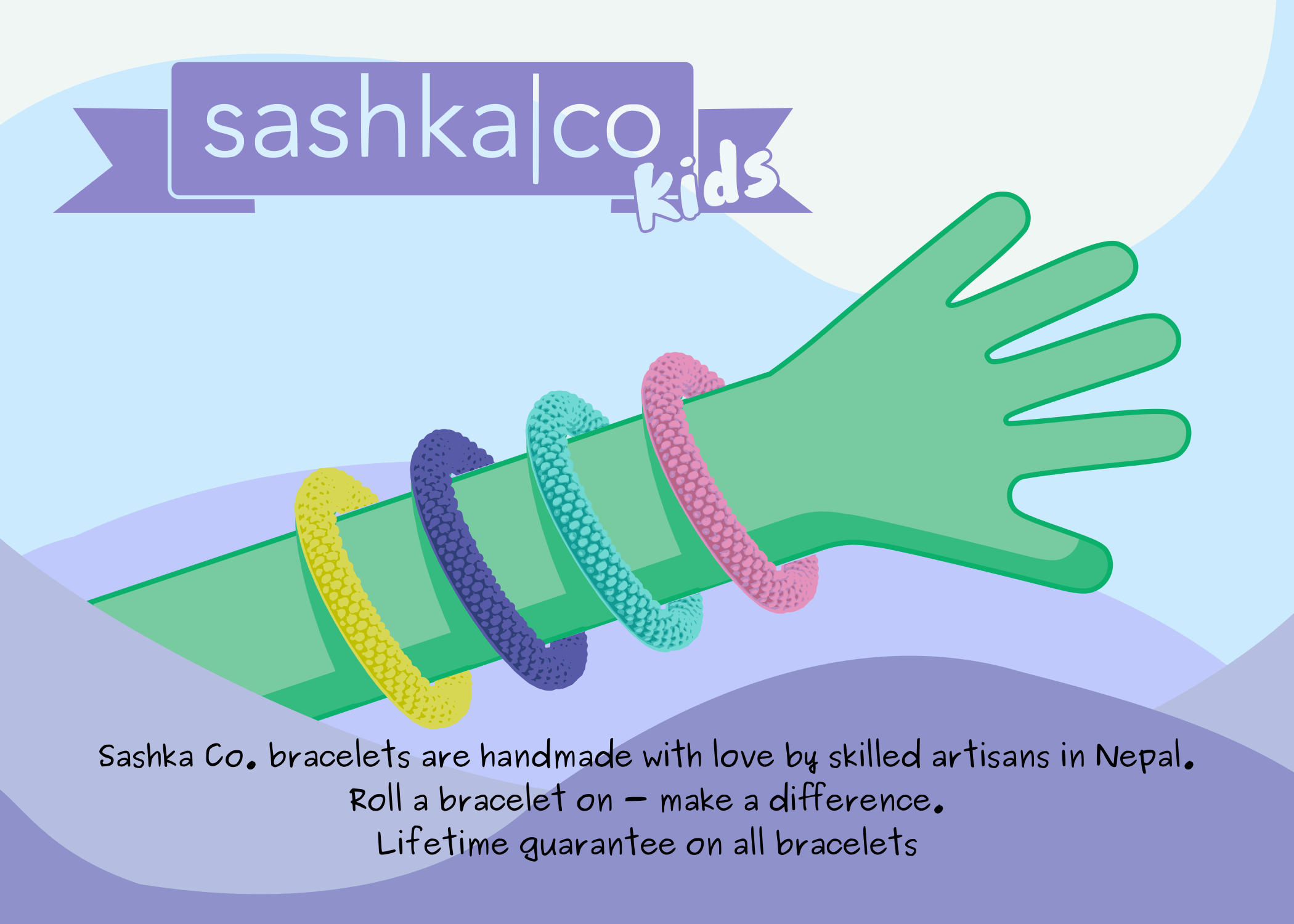 Home Collections Sashka Co. Kids Bracelets Gray